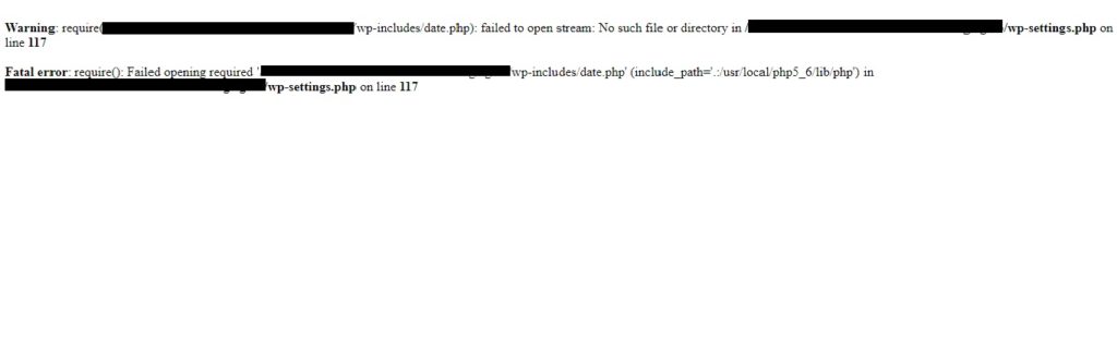Failed to Open Stream Error in WordPress | | RJ45 Technologies Failed to Open Stream Error in WordPress | | RJ45 Technologies